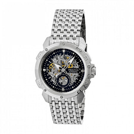 Click here for Heritor Automatic Carter Mens Skeleton Dial Bracel... prices