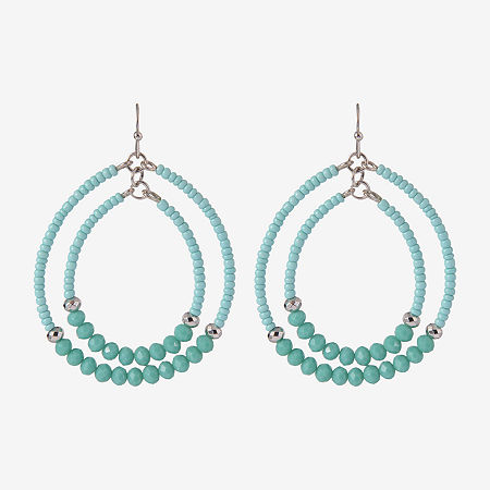 Click here for Mixit Womens Drop Earrings  One Size  Blue prices