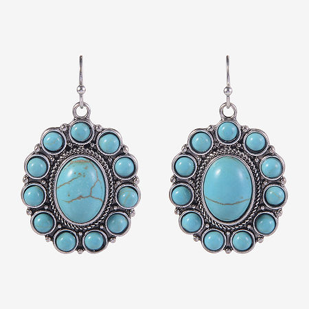 Click here for Mixit Womens Drop Earrings  One Size  Blue prices