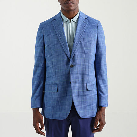 Click here for Haggar JMH Tailored Plaid Mens Windowpane Stretch... prices