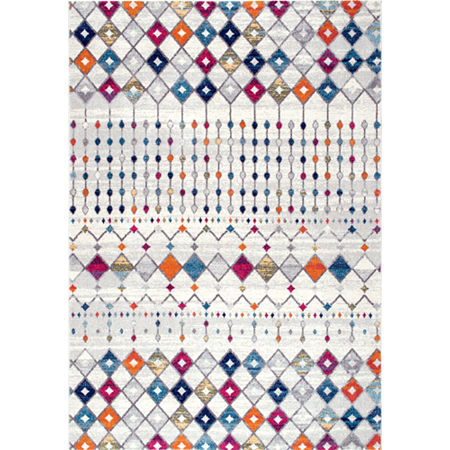 nuLoom Bodrum Moroccan Blythe 5 x 75 Area Rug - Multi
