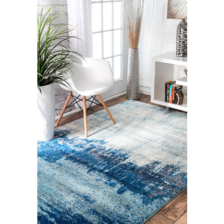 Click here for nuLoom Alayna Abstract Rug  One Size  Blue prices