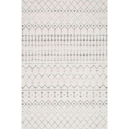 nuLoom Bodrum Moroccan Blythe 5 x 75 Area Rug - Gray