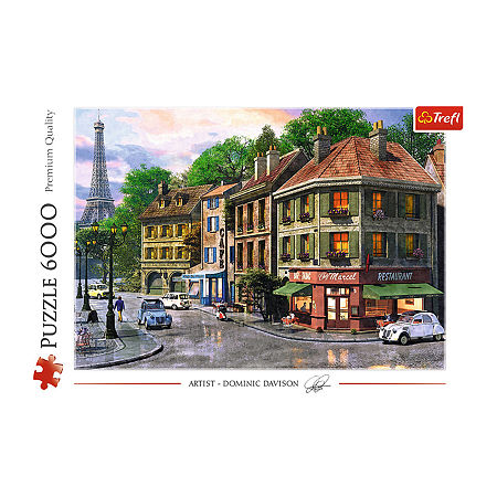 Click here for Trefl Red 6000 Piece Puzzle - Street of Paris / Mg... prices