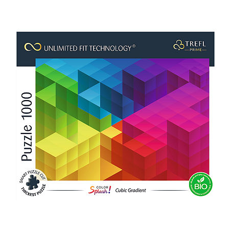 Click here for Trefl Puzzles - 1000 Piece Coulor Splash Cubic Gra... prices