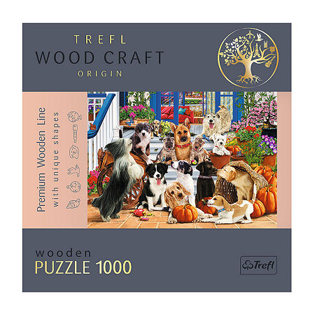 Click here for Trefl Puzzles - 1000 Piece Wood Doggy Friendship 1... prices