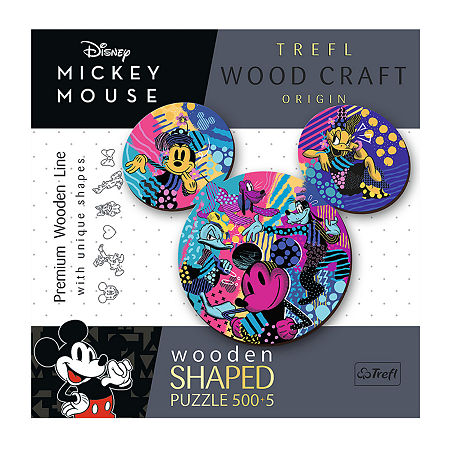 Click here for Trefl Puzzles - 500+5 Piece Wood Disney Mickey Mou... prices