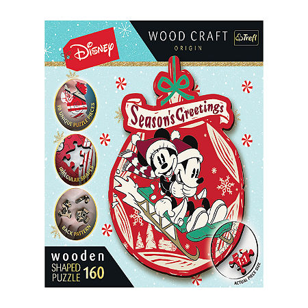 Click here for Trefl Puzzles - 160 Piece Wood Disney Xmas Mickey... prices