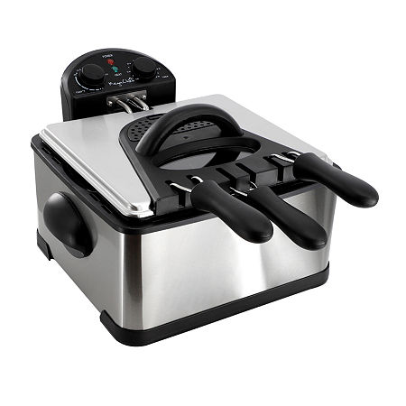 Click here for MegaChef 4.23qt. Stainless Steel Electric Deep Fry... prices