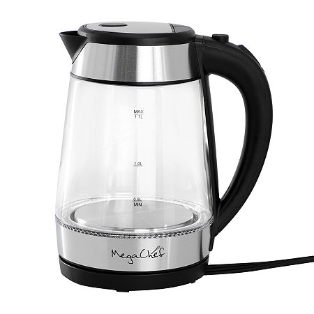 Click here for MegaChef 7-Cup Stainless Steel Electric Kettle  On... prices