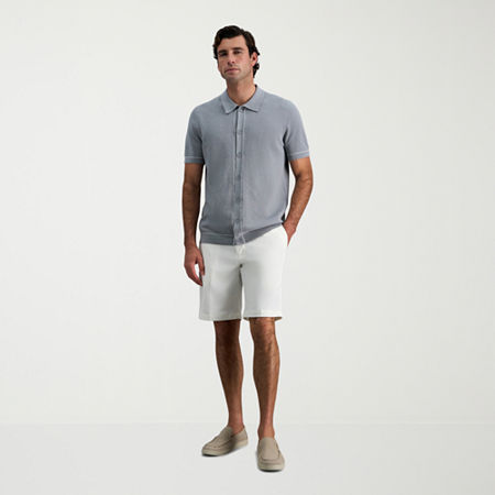 Click here for Haggar Button Front Mens Short Sleeve Button Polo... prices