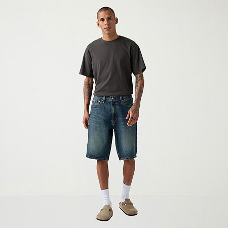 Click here for Levis Mens 469 Loose Fit 12 Denim Shorts  34  Blue prices