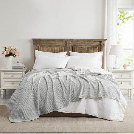 Click here for The Farmhouse By Rachel Ashwell Waffle Cotton Blan... prices