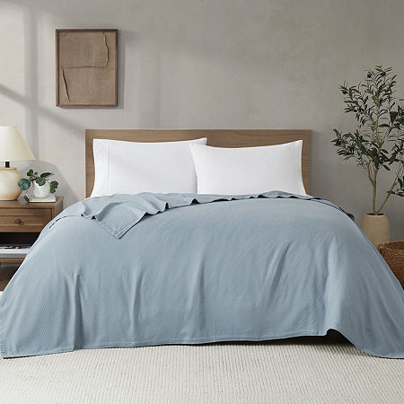 Click here for Royal Velvet Dream Cotton Blanket  One Size  Blue prices