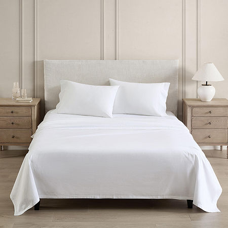 Click here for Martha Stewart Lilly Pond Leaf Sheet Set  One Size... prices