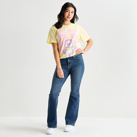 Click here for Vanilla Star Womens Juniors Mid Rise Bootcut Jean... prices