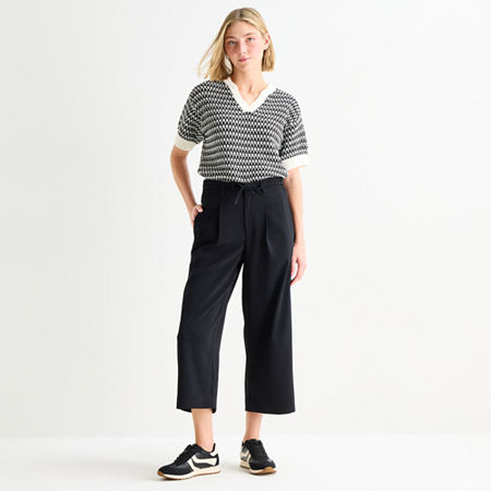 Click here for Stylus Womens Straight Cropped Pant  Medium  Black prices