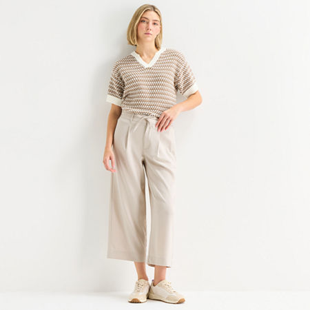 Click here for Stylus Womens Straight Cropped Pant  X-small  Gray prices