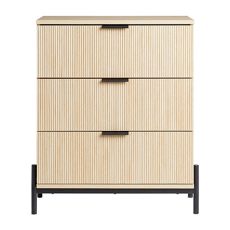 Click here for Walker Edison 3-Drawer Chest  One Size  Beige prices