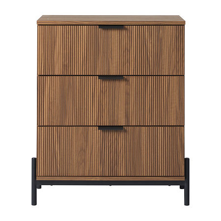 Click here for Walker Edison 3-Drawer Chest  One Size  Brown prices