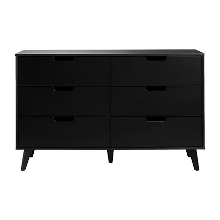 Click here for Walker Edison 6-Drawer Dresser  One Size  Black prices