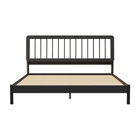 Click here for Modern Wood Spindle Bed  One Size  Black prices