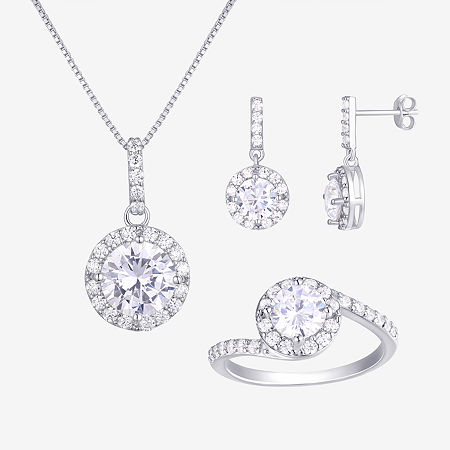 Click here for Diamonart Womens Cubic Zirconia Sterling Silver Ro... prices