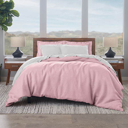 Ella Jayne Premium 100 Cotton 300 Thread Count 3-Piece Duvet Cover Set  King/California King - Blush