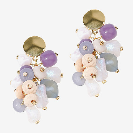Click here for Bijoux Bar Gold Tone Womens Multi Color Simulated... prices