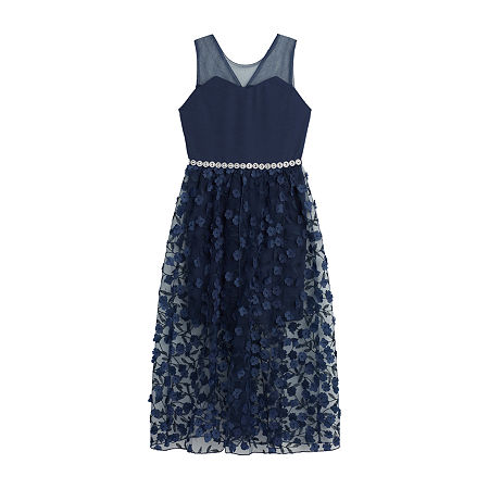 Click here for Byer California Big Kid Girls Sleeveless Maxi Dres... prices