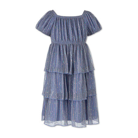 Click here for Speechless Little Girls Short Sleeve Babydoll Dres... prices