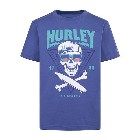 Click here for Hurley Big Kid Boys Crew Neck Short Sleeve Regular... prices