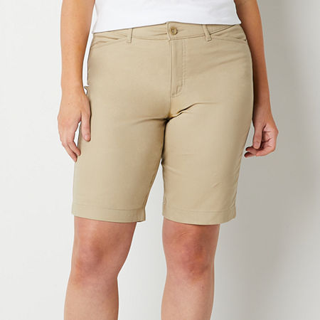 Click here for St. Johns Bay Womens 11 Mid Rise Bermuda Short  10... prices