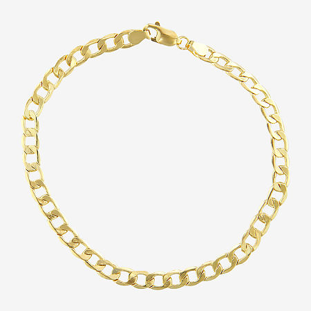 Click here for 10K Gold 8-8.5 Inch Hollow Cable Chain Bracelet  O... prices
