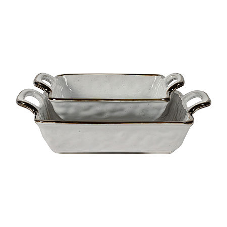 Click here for Gallery Geneva 2-pc. Stoneware Serving Bowl  One S... prices
