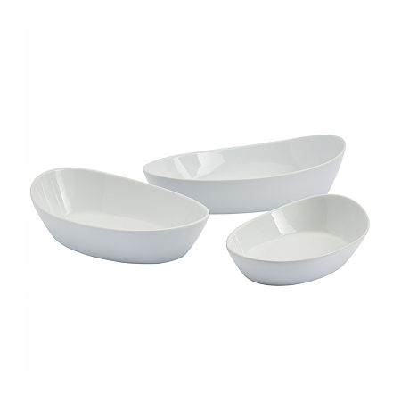 Click here for Denmark Nested 3-pc. Ceramic Serving Bowl  One Siz... prices