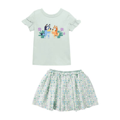 Bluey Toddler Girls 2-pc. Bluey Skirt Set