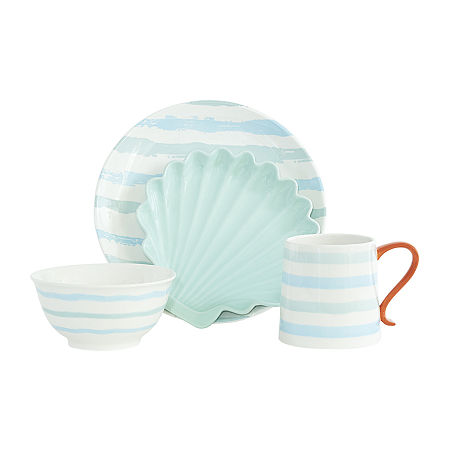 Baum Ocean Sunrise 16pc. Dinnerware Set