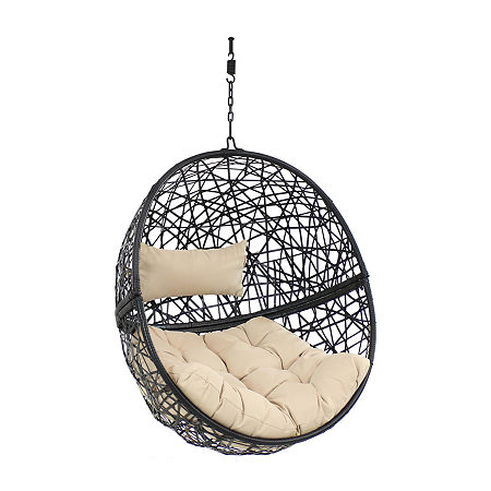 Click here for Jackson Outdoor Hanging Wicker Egg Chair  One Size... prices