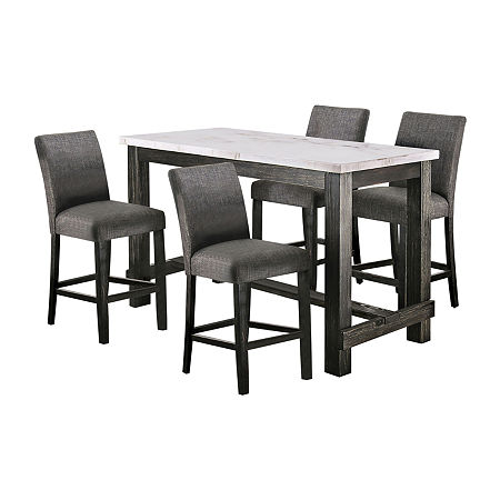 Click here for Vange 5-pc. Counter Height Rectangular Dining Set... prices