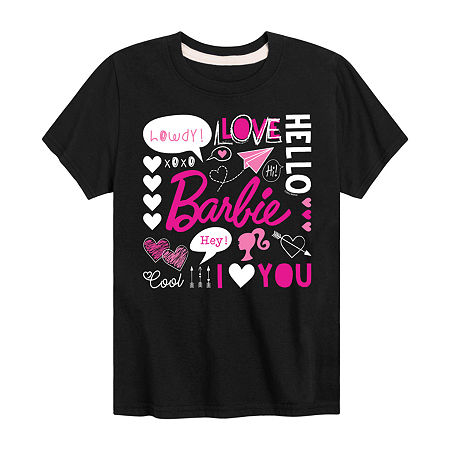 Click here for Big Kid Girls Round Neck Short Sleeve Classic Fit... prices