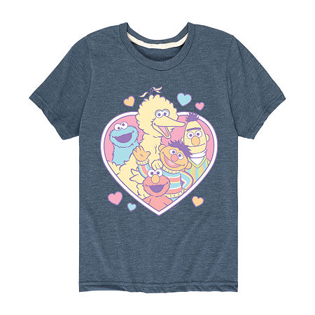 Click here for Big Kid Girls Round Neck Short Sleeve Classic Fit... prices