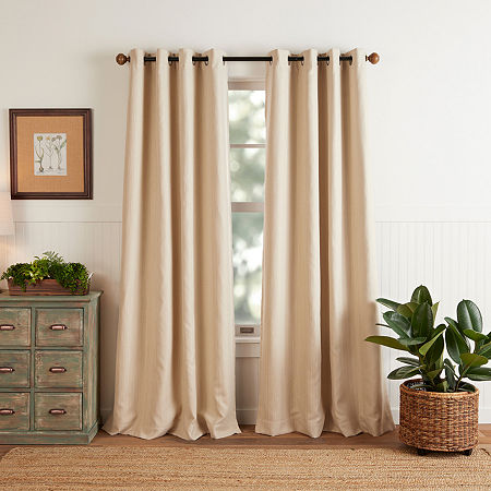 Click here for Martha Stewart Reed Grommet Top Blackout Single Cu... prices