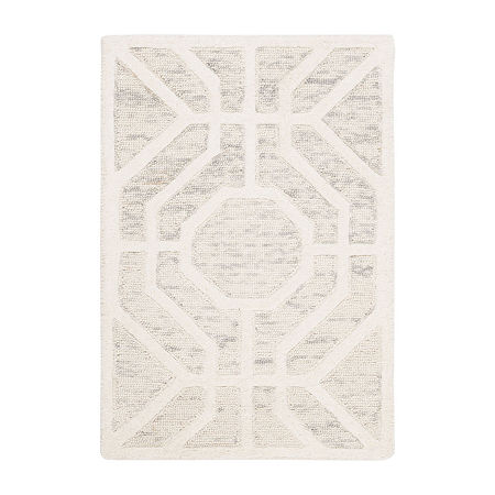 Click here for Safavieh Shelagh Geometric Hand Tufted Wool Rug  O... prices