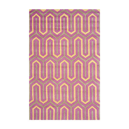 Click here for Safavieh Thom Geometric Hand Tufted Wool Rug  One... prices