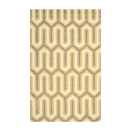 Click here for Safavieh Thom Geometric Hand Tufted Wool Rug  One... prices