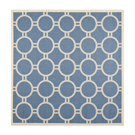 Click here for Safavieh Courtyard Collection Shag Geometric Indoo... prices