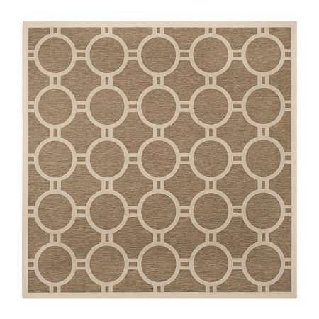 Click here for Safavieh Courtyard Collection Shag Geometric Indoo... prices