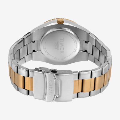 Timex Mens Solar Premium Multicolor Stainless Steel Bracelet Watch ...