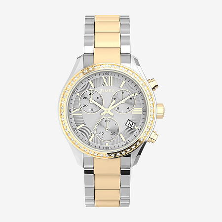 Click here for Timex Womens Standard Chronograph Two Tone Bracele... prices